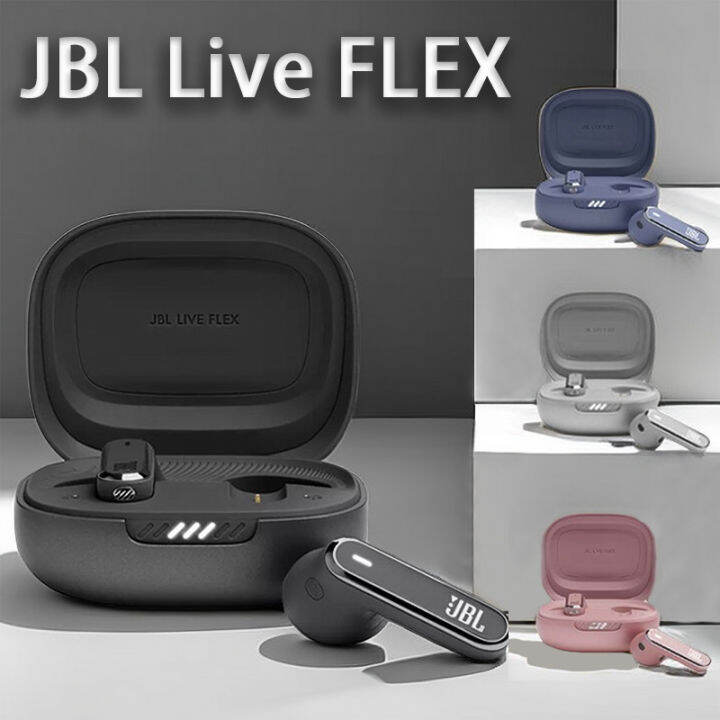JBL LIVE FLEX True Bluetooth Wireless Headphones that run noise cancellation Semi-Ear headphones ...