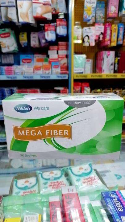 MEGA Fiber 30 ซอง รับประทานของแท้ ของไหม่ จัดส่งไว มีของแถม | Lazada.co.th