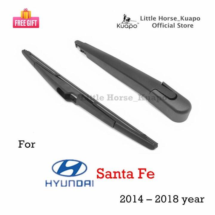 ZR 2014 to 2018 Hyundai Santa Fe Rear Wiper Assembly (Set/Arm/Blade/Nut ...