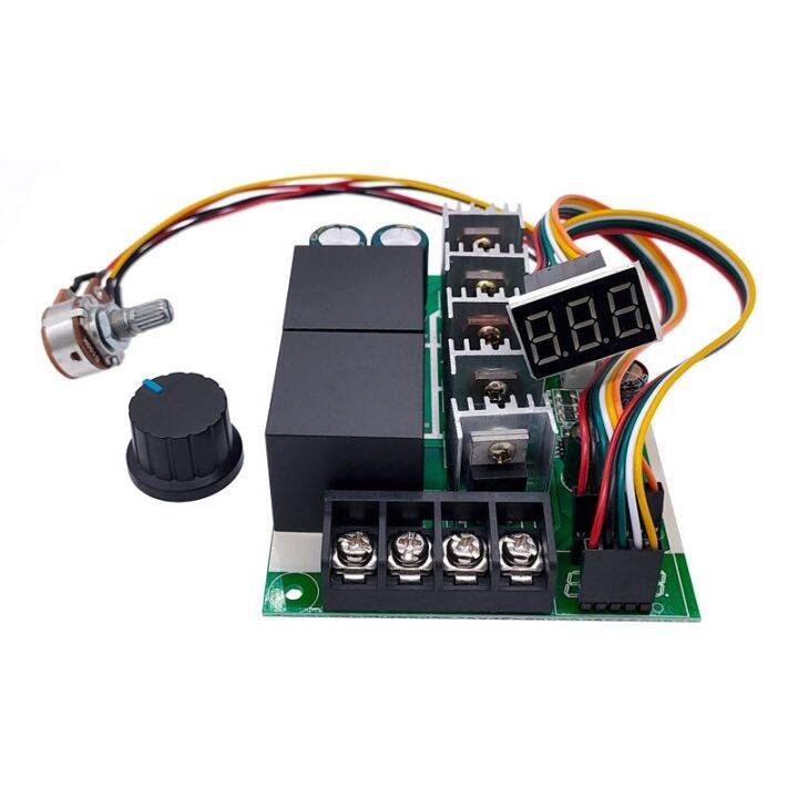 PWM speed controller DC motor Digital display 0 100 adjustable drive module Input MAX60A 12V 24V ...