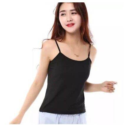 Kaos Tengtop Wanita Tali Sphageti | Lazada Indonesia