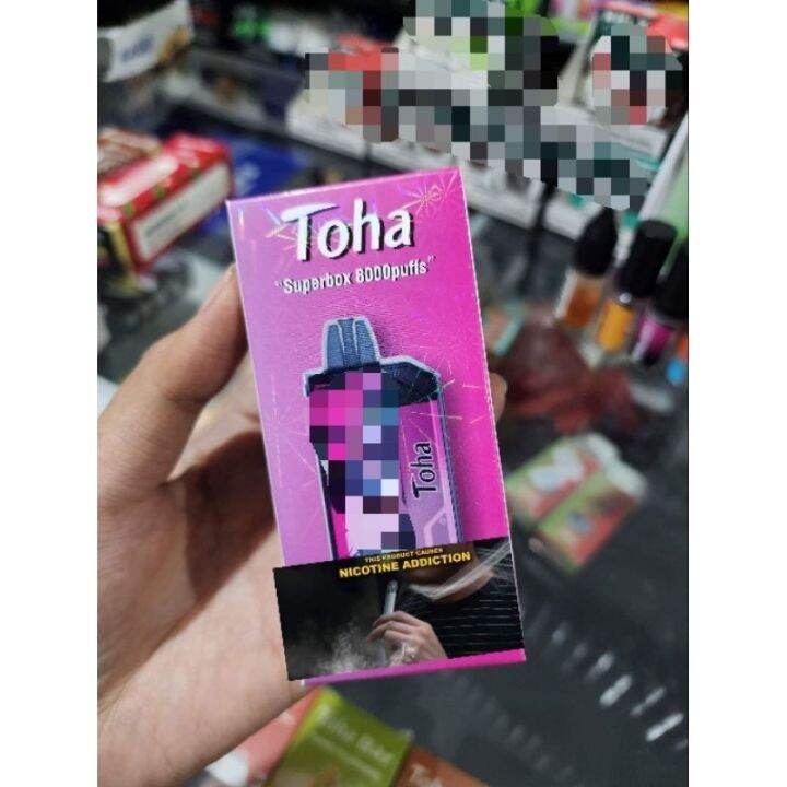 Toha Box 8000 Puffs Disposable Vape | Lazada PH