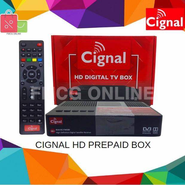 Cignal Prepaid HD Box (Needs Satellite Dish) - Fmcgsalesshop | Lazada PH