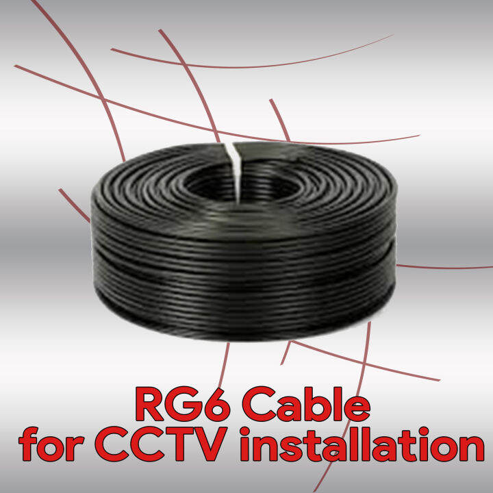 100meters (100M) RG6 Cable CCTV | Lazada PH