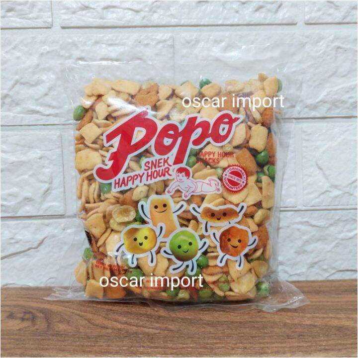 Popo Muruku Snek Happy Hour 400g Snack ikan Malaysia | Lazada Indonesia