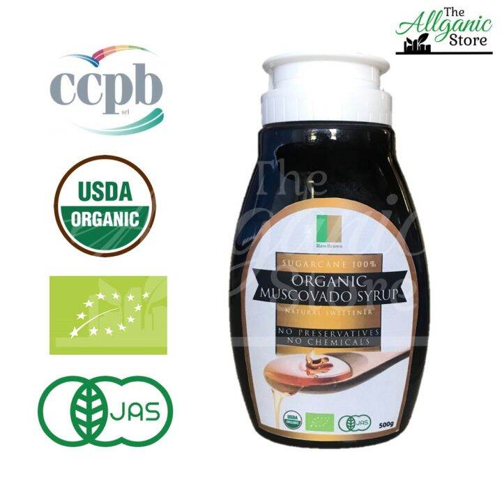 [COD]yan3086759667 RAW BROWN Certified Organic Muscovado Sugar Syrup ...