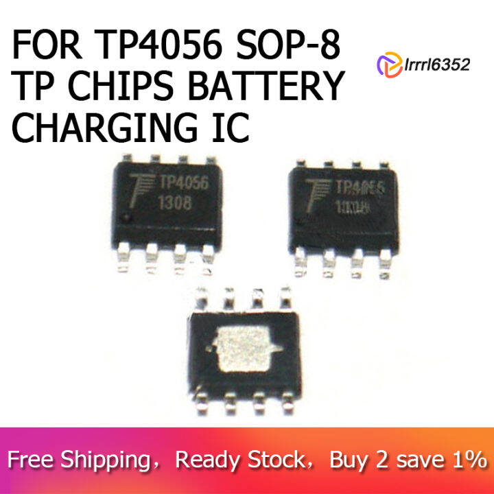 10Pcs TP4056 SOP-8 TP Chips Battery Charging IC | Lazada PH