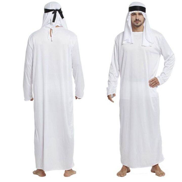 Cosplay Clothing Men Halloween Arab Robe Costume | Lazada