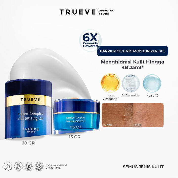 TRUEVE Moisturizer - Barrier Complex Moist Gel | Lazada Indonesia