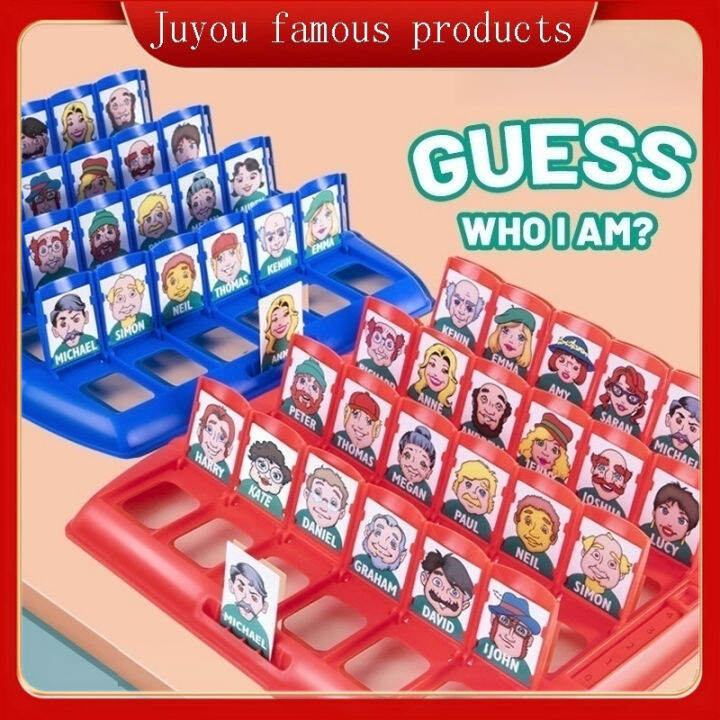 Original Family Guessing Game "Who is it" Classic Board Game Children's ...