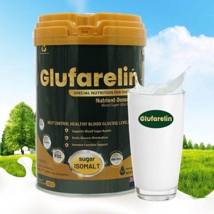 OHealth GLUFARELIN GOLD NEW ZEALAND COLOSTRUM DRINK SUGAR ISOMALT 400g ...