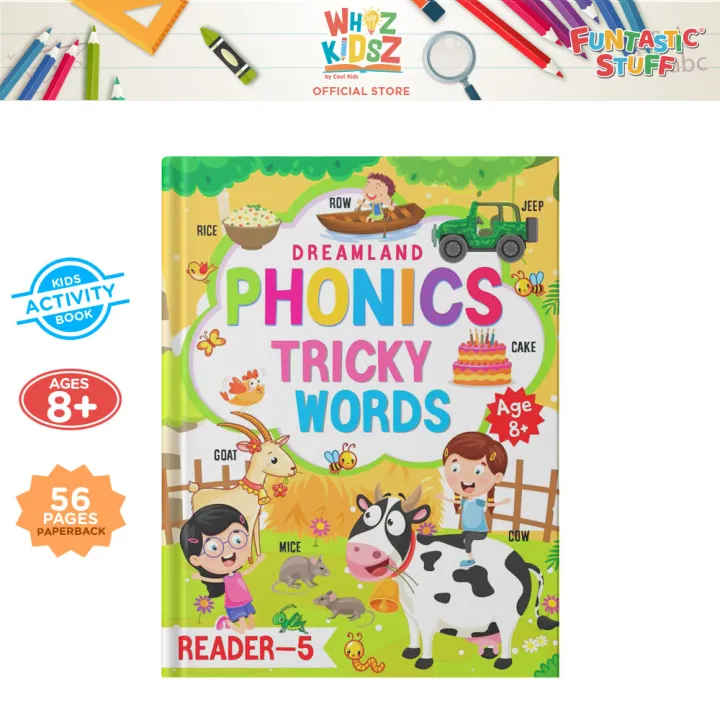 Whiz Kidsz Phonics Tricky Words , Books for Kids (Paperback) | Lazada PH