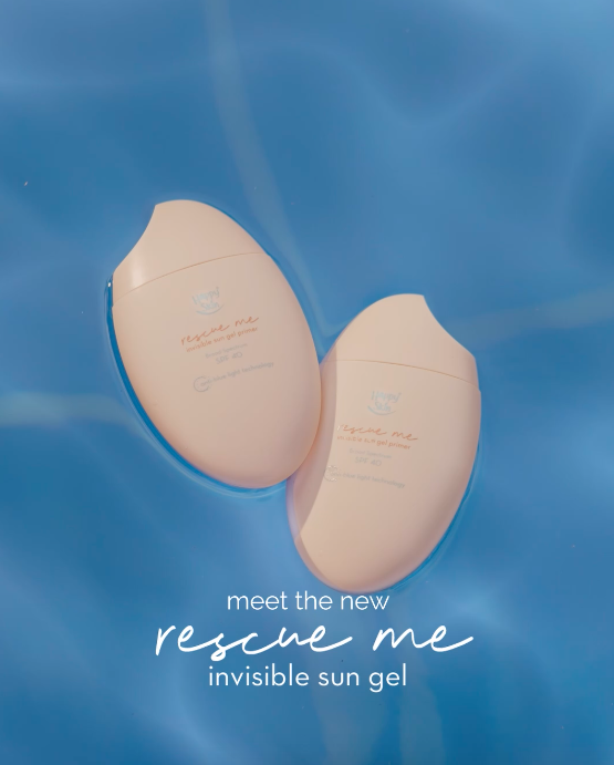 Happy Skin Rescue Me Invisible Sun Gel Primer Broad Spectrum SPF 40 ...