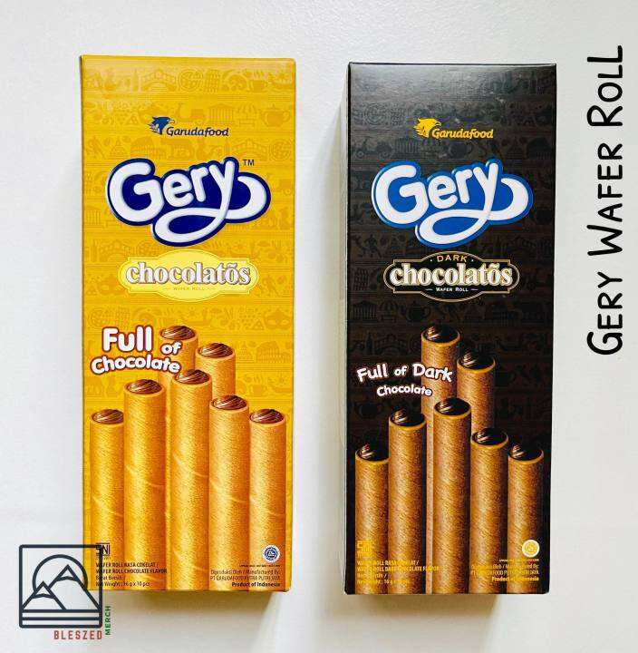 Gery Chocolatõs Chocolate/Dark Chocolate Wafer Rolls | Lazada PH