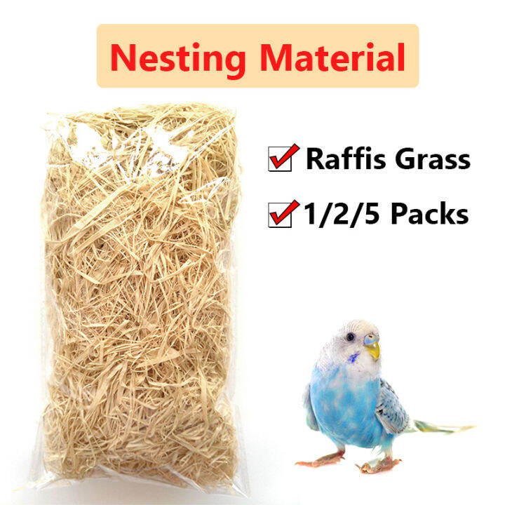 Jute Nesting Material Natural Birds Nest Fiber for parrot cockatiel ...