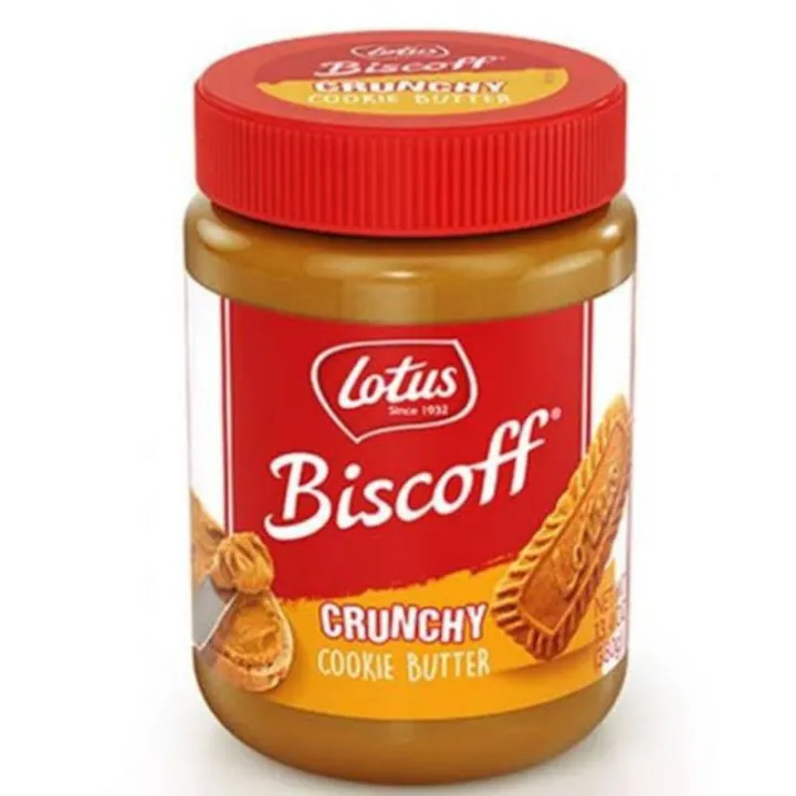BIG GLASS JAR | Lotus Biscoff Spread Crunchy - 700g Suitable for Vegans ...