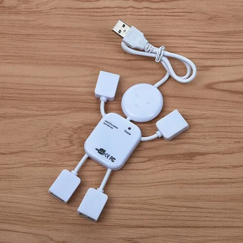 Fffas Usb Hub Man Shape 4 Port Charging Hub Mobile Phone Charger For ...
