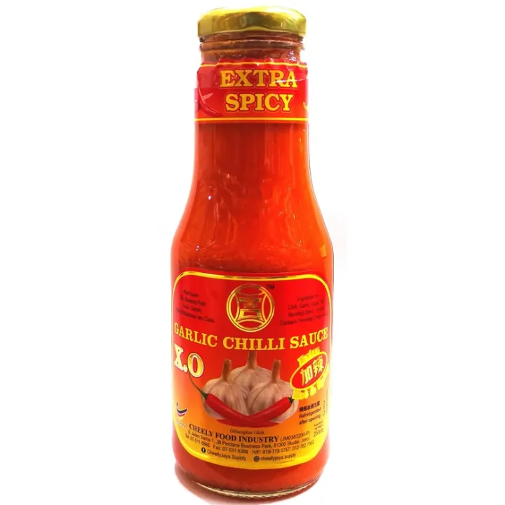 YAU MART Kampung Koh Garlic Chilli Sauce Xtra Hot & Spicy 250ml Sos ...