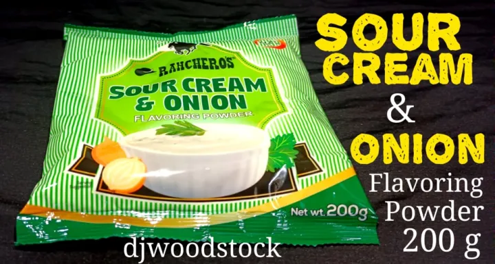 SOUR CREAM AND ONION FLAVORING POWDER, RANCHEROS SOUR CREAM AND ONION ...