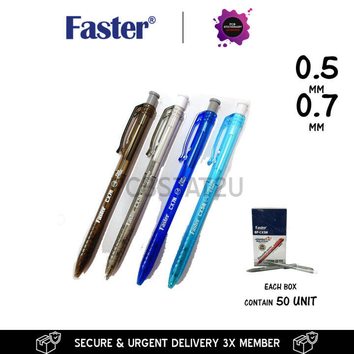 Faster Writing Retractable Ball Pen X5/X7 Smooth Writing- (1's) CX5N ...