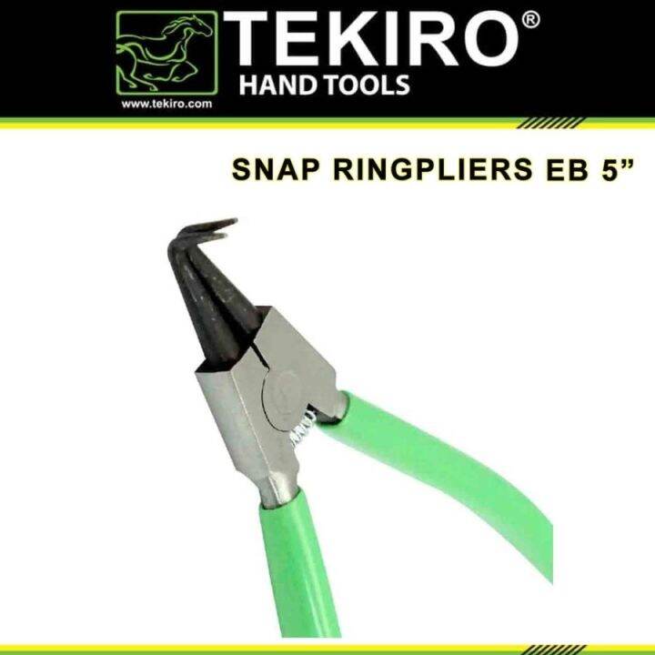 TEKIRO Tang Snap Ring EB 5" - Snap Ring Pliers 5 Inch - Tang Snap Ring ...