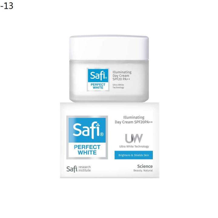 SAFI Perfect White Illuminating Day Cream SPF20PA++ 45G Vitamin B3 ...