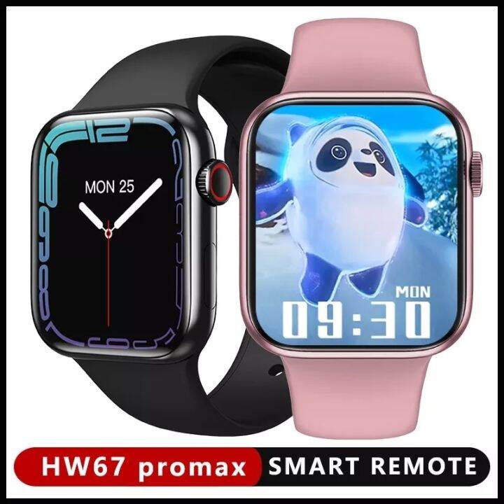 2022 Smart Watch HW67 Pro max 1.9 inch NFC Voice Assistant Bluetooth Call Heart Rate Monitor ...