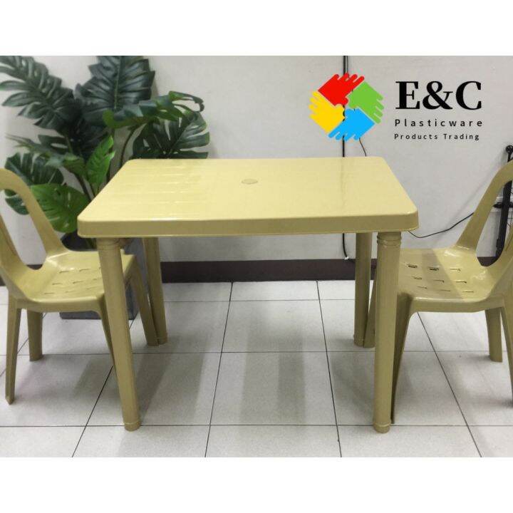24*36"inch PLASTIC RECTANGULAR TABLE MONOBLOCK TABLE STURDY COFFEE ...