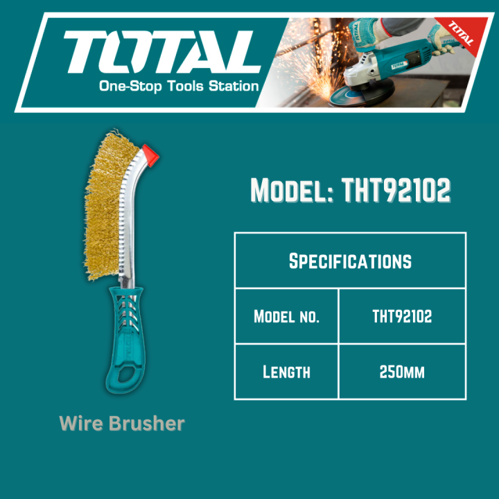 Total THT92102 Wire Brusher | Lazada