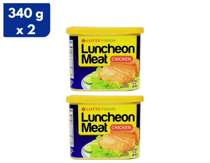 Lotte Chicken Luncheon Meat, 340g set of 2 | Lazada PH