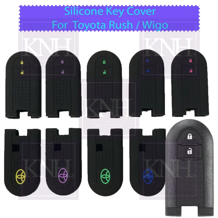 KNHS Toyota Rush or Wigo Gen 3 Silicone Remote Car Key Cover / 1 piece ...