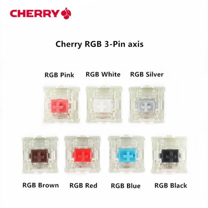 Original Cherry MX Mechanical Keyboard Switch Silver Red Black Blue ...