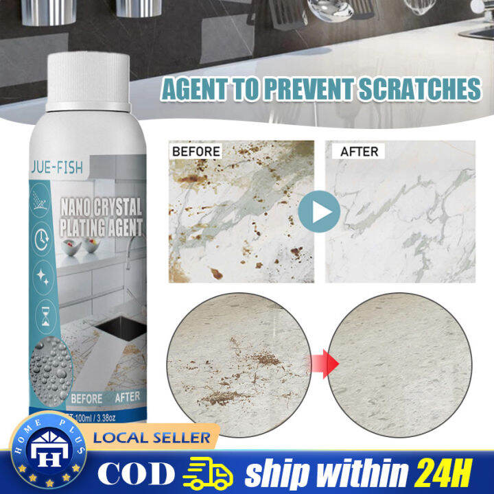 【Local Delivery】 Stone Crystal Plating Agent Marble Polishing Nano ...