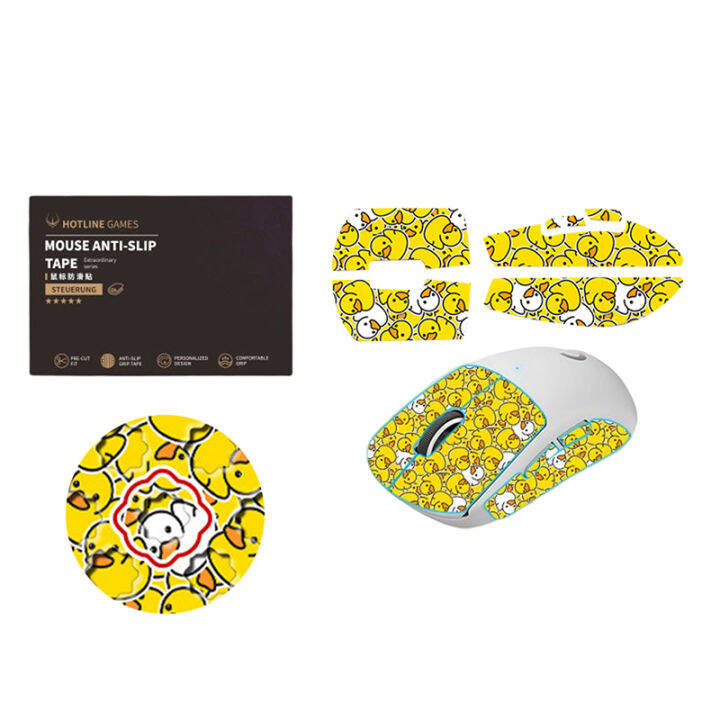 Ginni Colorful Mouse Anti-slip Grip Tape for Logitech G PRO X ...