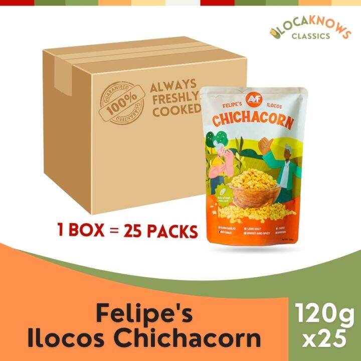 IC | Felipe's Ilocos Chichacorn 25 packs Wholesale Authentic Ilocos ...