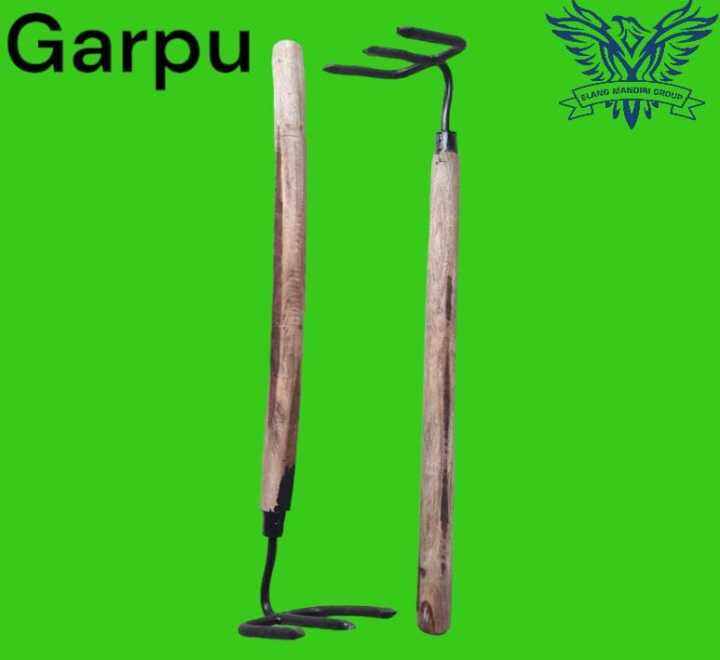 Pacul garukan garpu kecil/Garukan tanah rumput/Garukan sampah besi ...