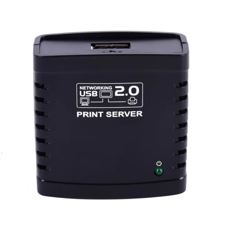 KuWFi USB 2.0 LRP Print Server แชร์ LAN Ethernet Networking Printers ...