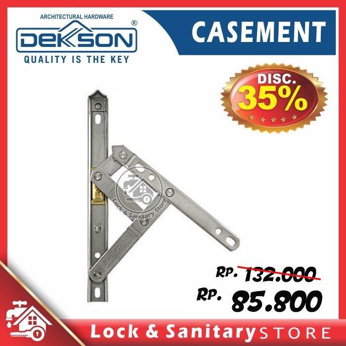 Dekson Dekkson Friction Stay FS SS 8 Inch Engsel Casement Murah ...