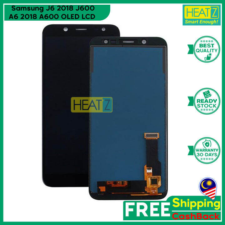 Samsung Galaxy J6 2018 J600 / A6 2018 A600 OLED LCD With Touch Screen ...