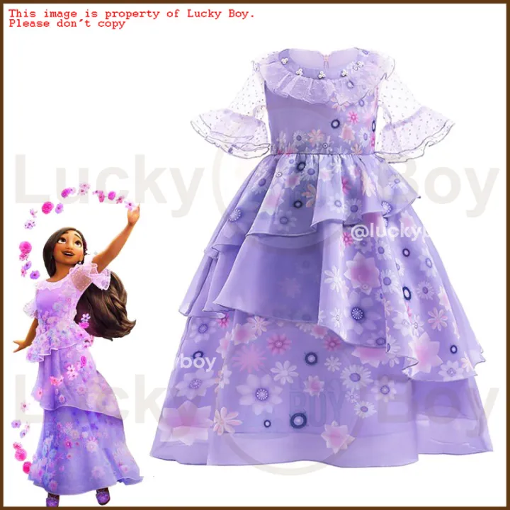 Encanto Isabela Princess Cosplay Costume Dress for Baby & Toddler ...