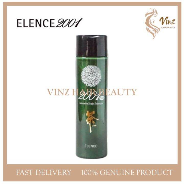 ELENCE 2001 PLUS Green Tea Intensive Scalp Shampoo 320ml | Lazada