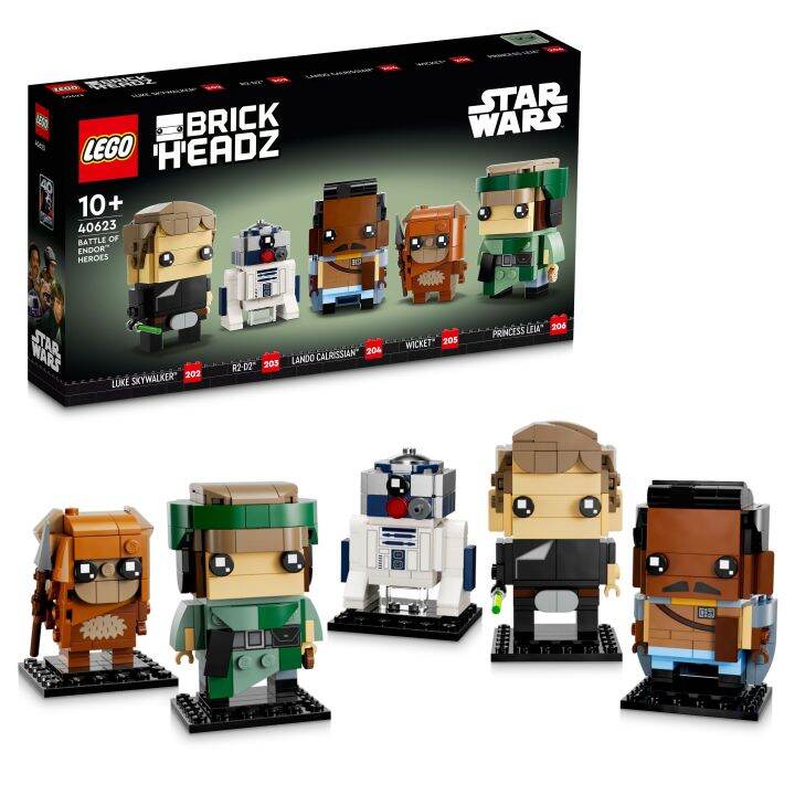 [BrickStory] LEGO BrickHeadz Star Wars Battle of Endor Heroes (40623 ...