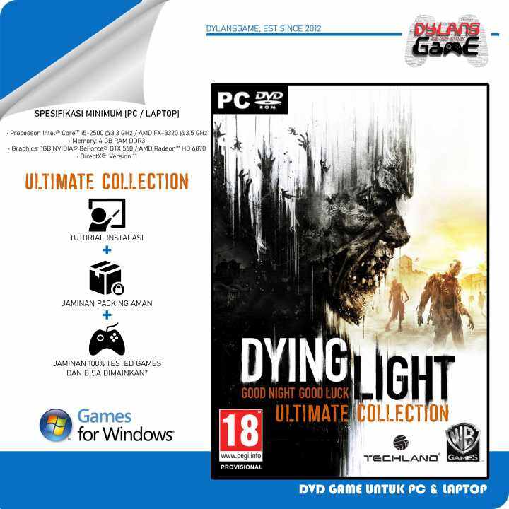 Dying Light PC Ultimate Collection v1.30.0 + All DLC - Kaset Game PC ...