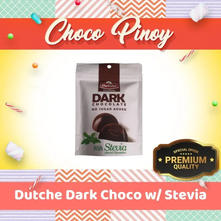 Dutche Dark Chocolate with Stevia 54 Grams | Lazada PH