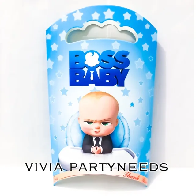 10pcs Boss Baby Paper Loot Bag 14cmX25cmgqt | Lazada PH