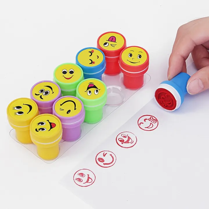 10in1 Emoji Design STAMP SET | Lazada PH
