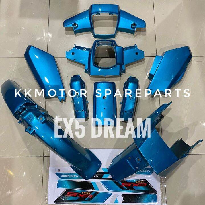 ☄️ CUSTOM ☄️ EX5 DREAM / HIGH POWER HONDA COVER SET SPECIAL COLOUR HLD * FREE STICKER VIETNAM ...