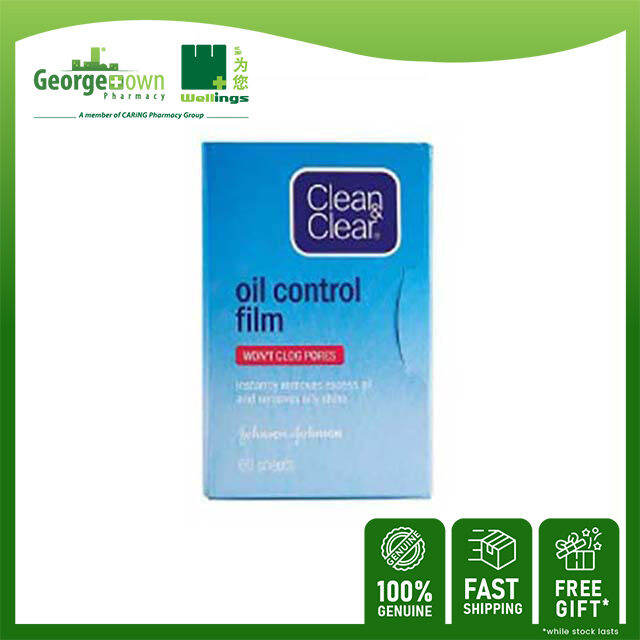 CLEAN & CLEAR OIL CONTROL FILM 60S | Lazada