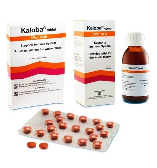 Kaloba Syrup 100ml / Tablets 21s | Lazada Singapore