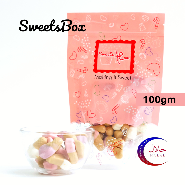 [Sweetsbox] Bebeto Ice Cream Halal Gummy Candy - 100g Repacked | Lazada